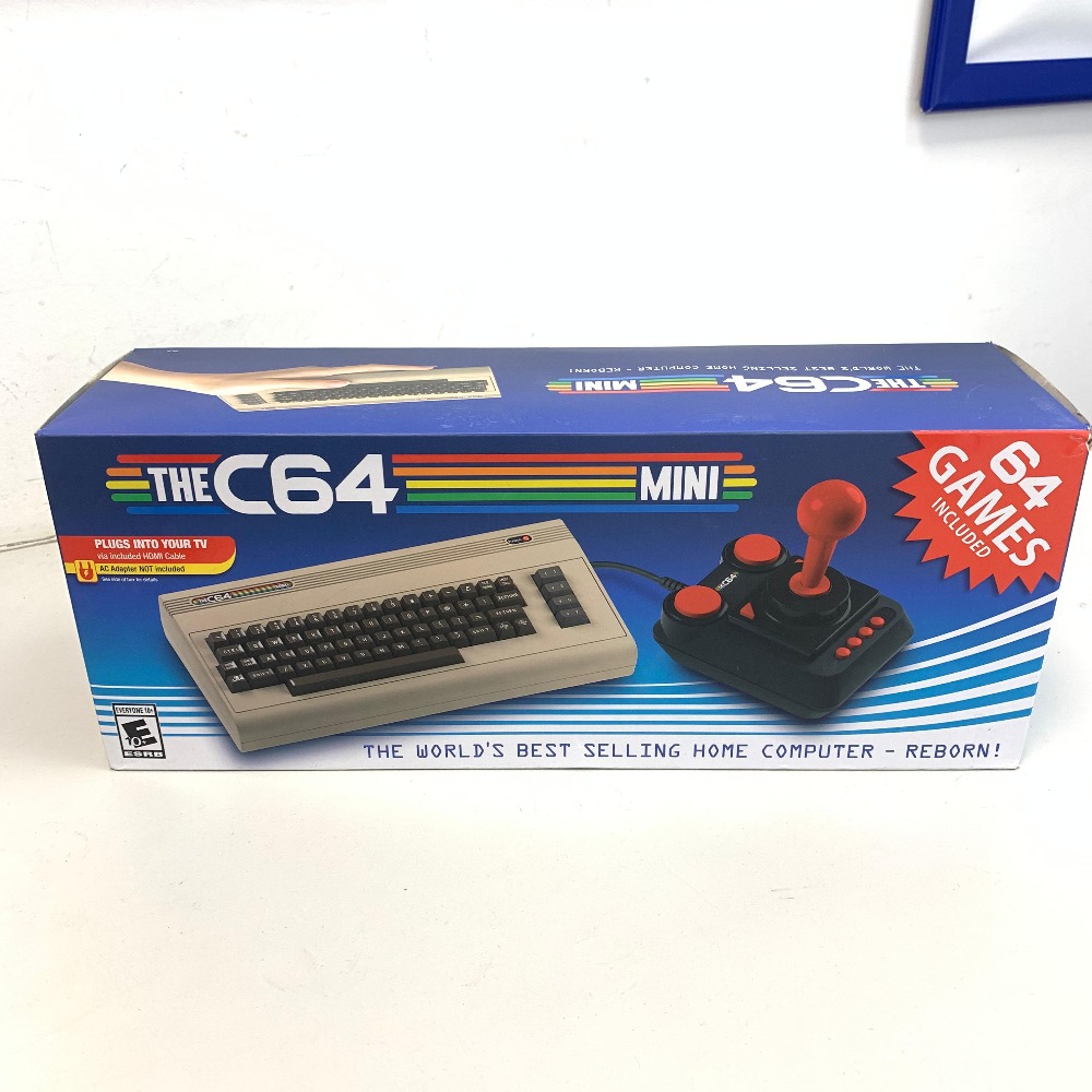 Like New C64 Commodore Retro Computer Mini Games Console Plug and Play ...